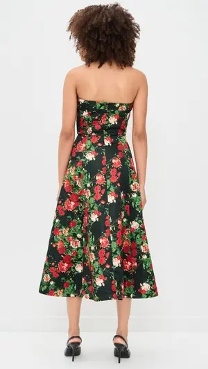 DAMARIS BAILEY Blanca Floral-print Midi Dress
