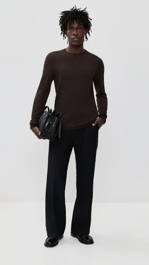 Rag & Bone Gregory Merino Long Sleeve Crew
