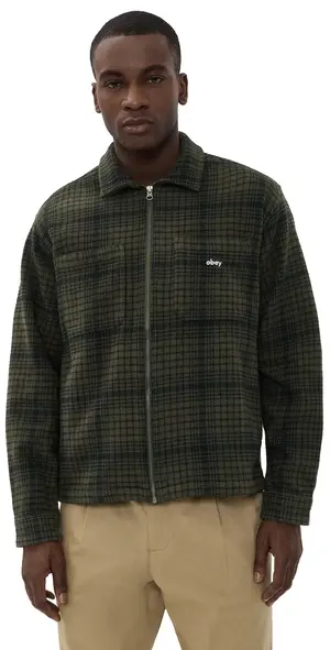 Obey Parker Zip Shirt Jacket