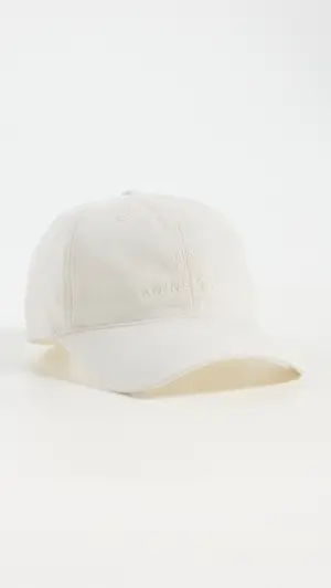 ANINE BING Jeremy Baseball Cap - Ivory