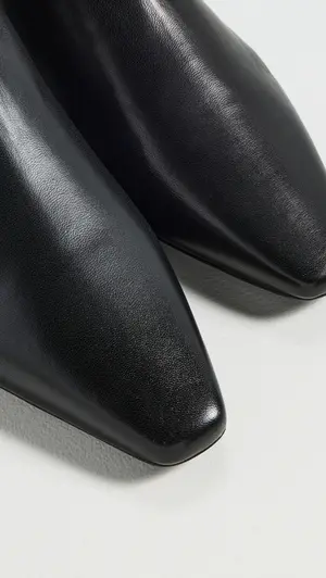 STUART WEITZMAN Stassi Zip Booties - Black