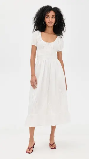 Faithfull The Brand Sunniva Midi Dress