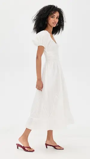Faithfull The Brand Sunniva Midi Dress
