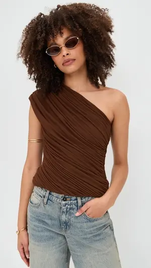 Ronny Kobo Camina One-shoulder Top