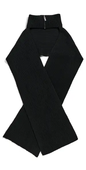 FAVORITE DAUGHTER Neck Warmer Scarf - Black