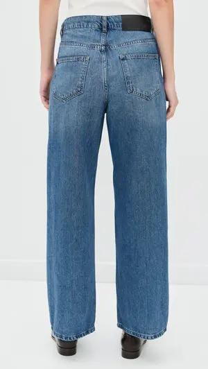 Secular Wesley Wide Leg Drawstring Jeans