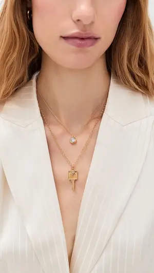 HART Bezel Charm Necklace