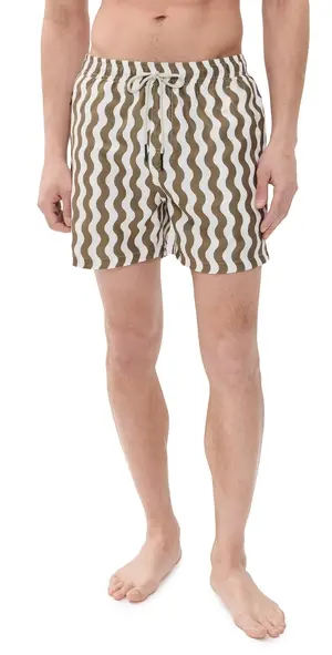 Oas Waver Swim Shorts - Beige