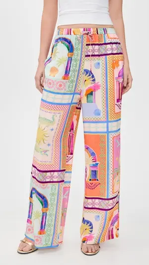 Minkpink Elysia Printed Drawstring Pants