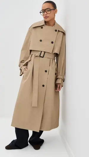 Co Double-layered Trench Coat