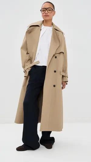 Co Double-layered Trench Coat