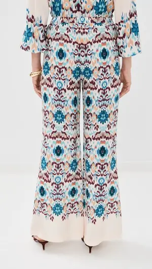 Figue Ellen Printed Wide Leg Pants