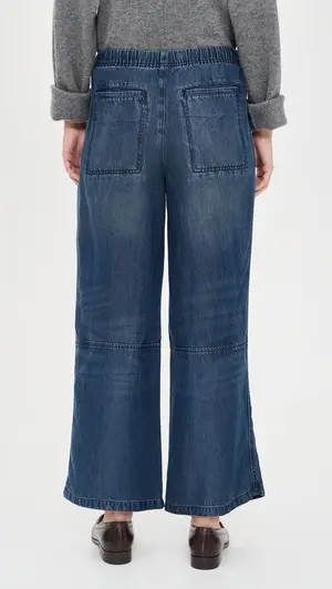 Splendid Lounge Denim Straight Pants
