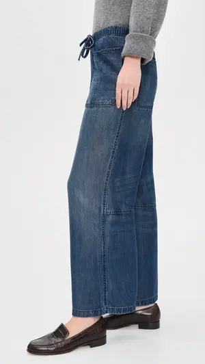 Splendid Lounge Denim Straight Pants
