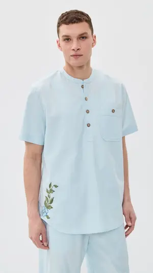 Fanm Mon Orhun Linen Shirt