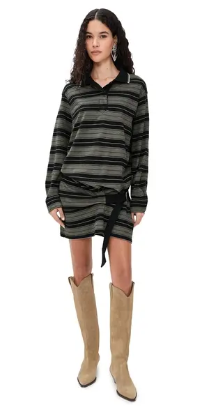 Isabel Marant Isea Stripe Mini Dress