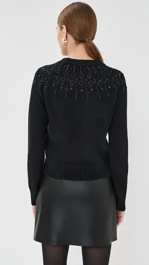 Altuzarra Harold Embellished Sweater - Black