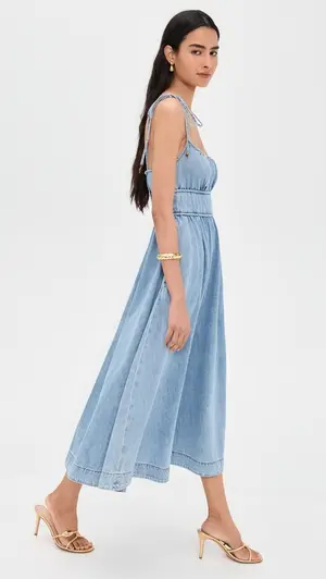 Zimmermann Wanderlust Denim Picnic Dress