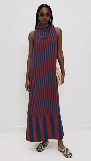 SIMONMILLER Mona Crepe Maxi Dress
