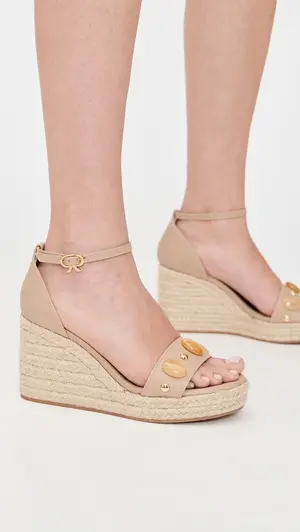 GIANVITO ROSSI Calf Wedges