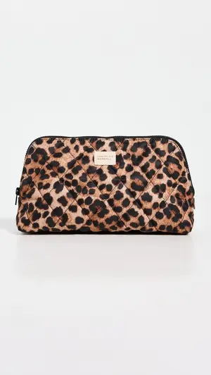 LOEFFLER RANDALL Frances Leopard Cosmetic Pouch