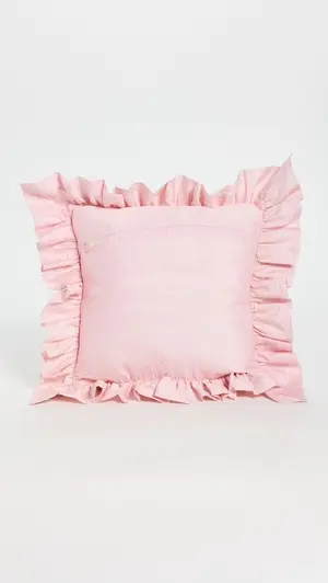 LoveShackFancy Sugarplum Ruffle Pillow