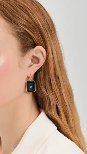 LIZZIE FORTUNATO Tile Dangle Earrings