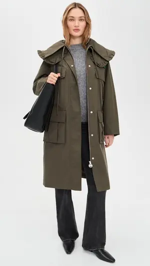 Barbour X Ganni Parka Jacket