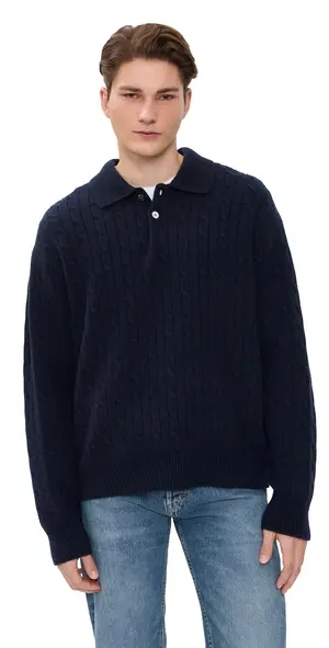 Frame Long Sleeve Sweaters For Men