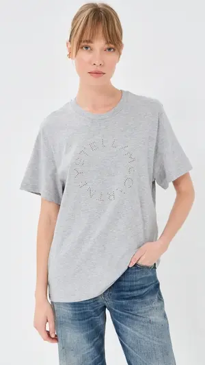 Stella McCartney Hardware Logo Boyfriend T-shirt