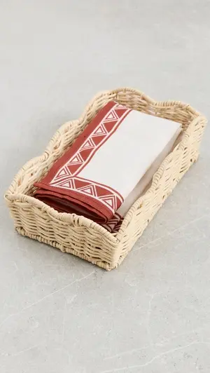 WEEZIE Rattan Tray