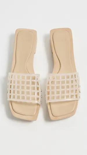 Vince Barbara Jelly Sandals - Clear