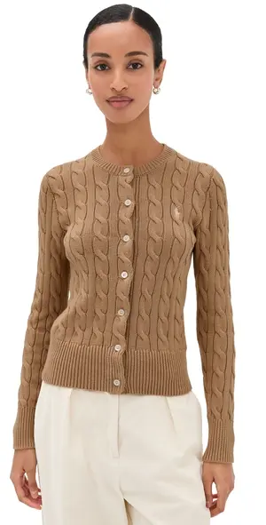 Cotton Cable Knit Cardigans