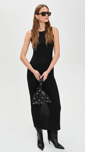 Rag & Bone Natalia Boat Neck Midi Dress