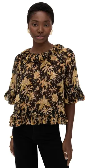 Ulla Johnson Metallic Tops
