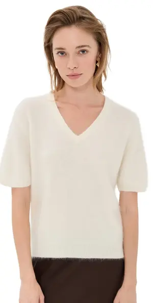 Lisa Yang Short Sleeve Sweaters For Women