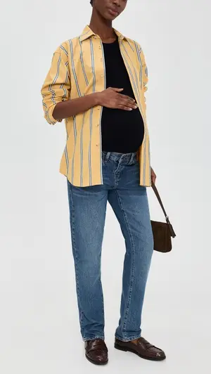 Hatch Boyfriend Maternity Jeans