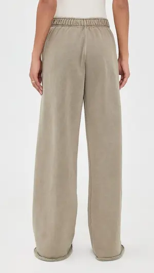 SLVRLAKE Wide-leg Fleece Pants