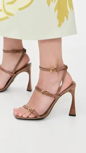 Stella McCartney Elsa Patent Heeled Sandals