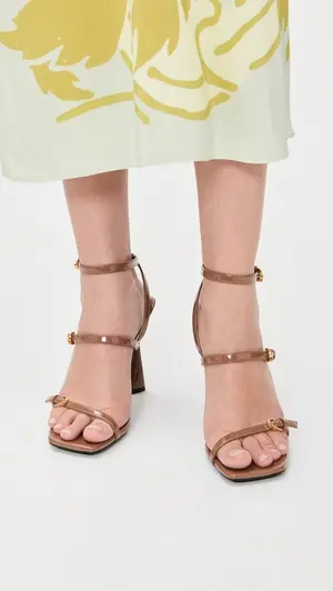 Stella McCartney Elsa Patent Heeled Sandals