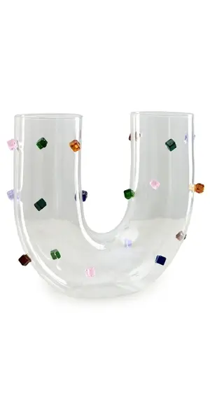 FAZEEK Jewel U Vase - Multi