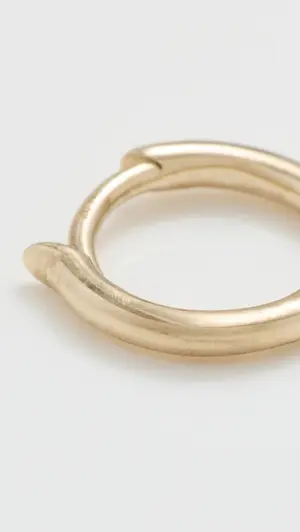 Zoe Chicco 14k Gold Small Hinged Huggie Hoop Earrings