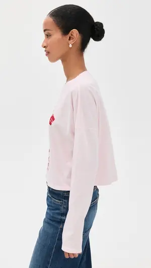 ASKK NY Crop Long Sleeve Tee