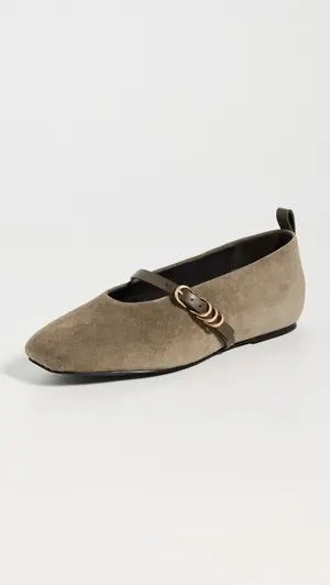 Rag & Bone Spire Mary Jane Flats - Olnts
