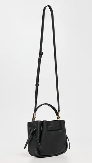 Tory Burch Romy Mini Bucket Bag - Black