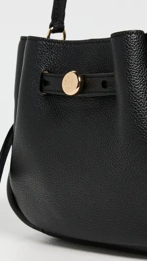 Tory Burch Romy Mini Bucket Bag - Black