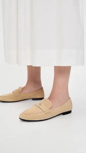 Tory Burch Suede Ballet Loafers