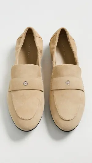 Tory Burch Suede Ballet Loafers