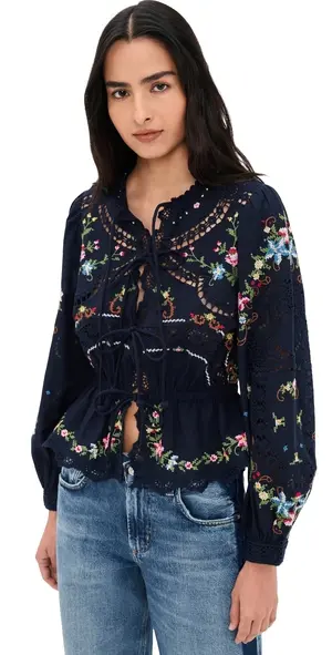 Embroidered Blouses