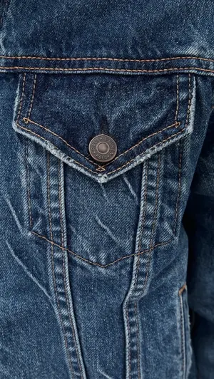 Polo Ralph Lauren 3x1 Rigid Denim Classic Trucker Jacket - Meuse Wash